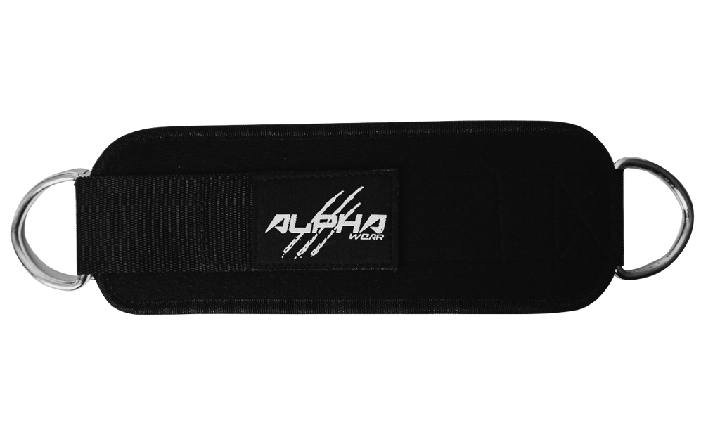 Alpha Wear Ankle Straps- Black