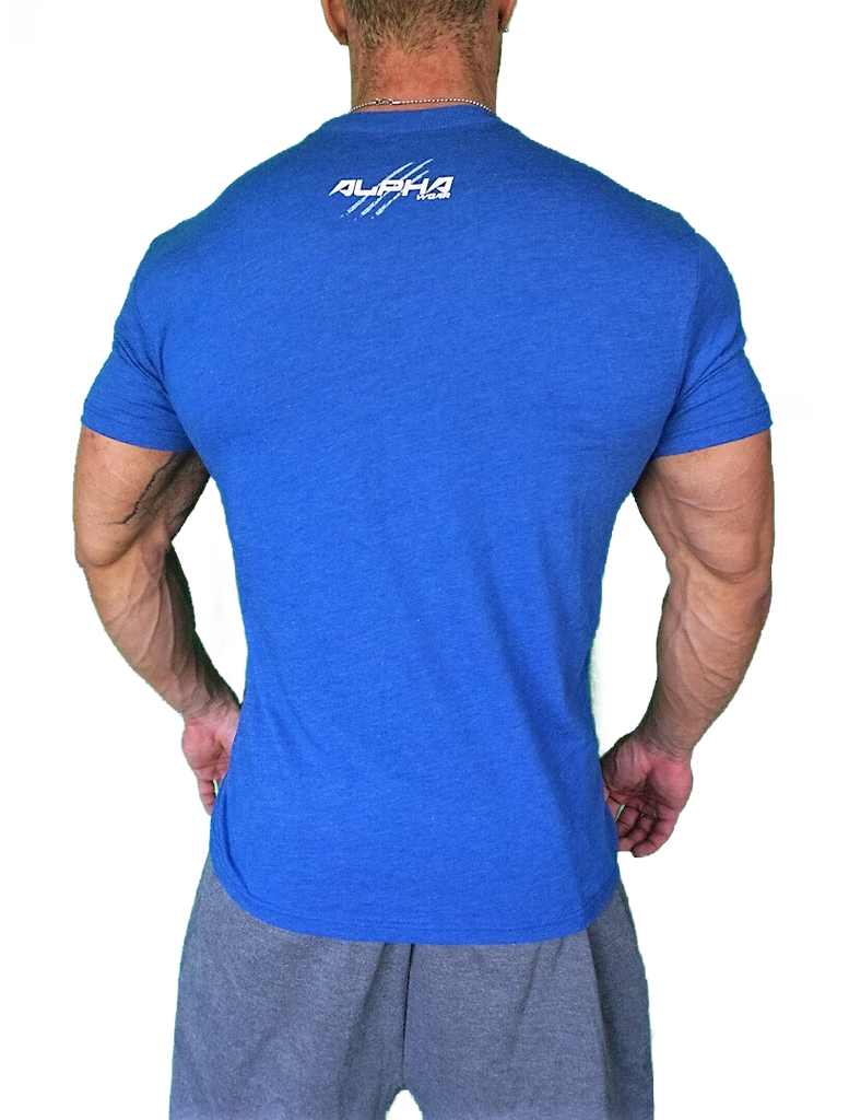 Men's "Alpha" T-Shirt (Royal Blue) – Alpha Wear